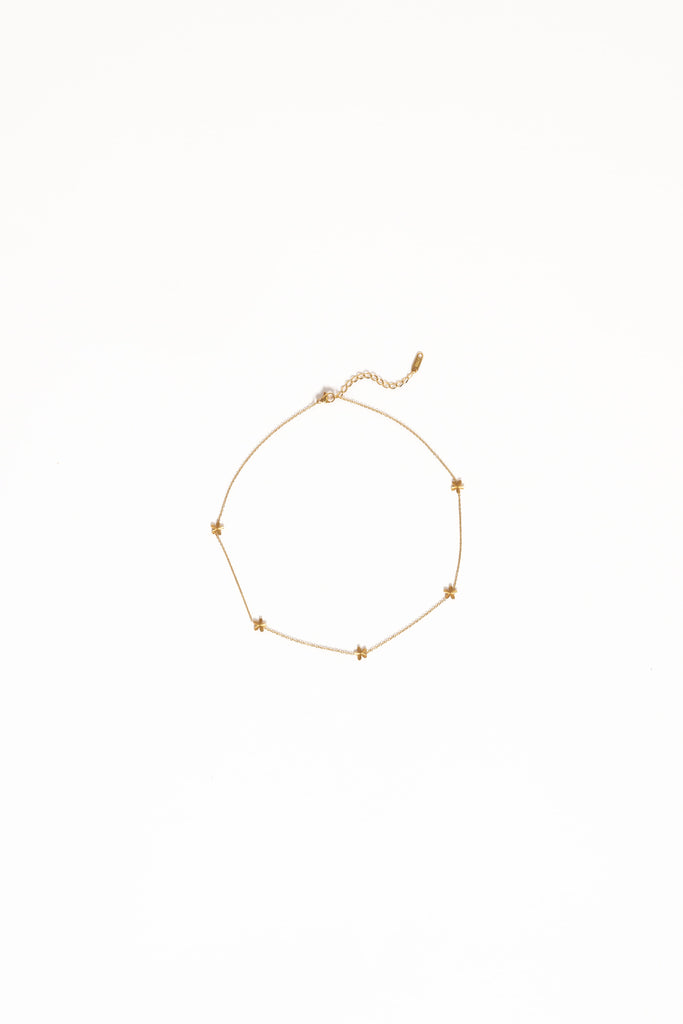 Imogen Necklace - Gold - Petal & Pup