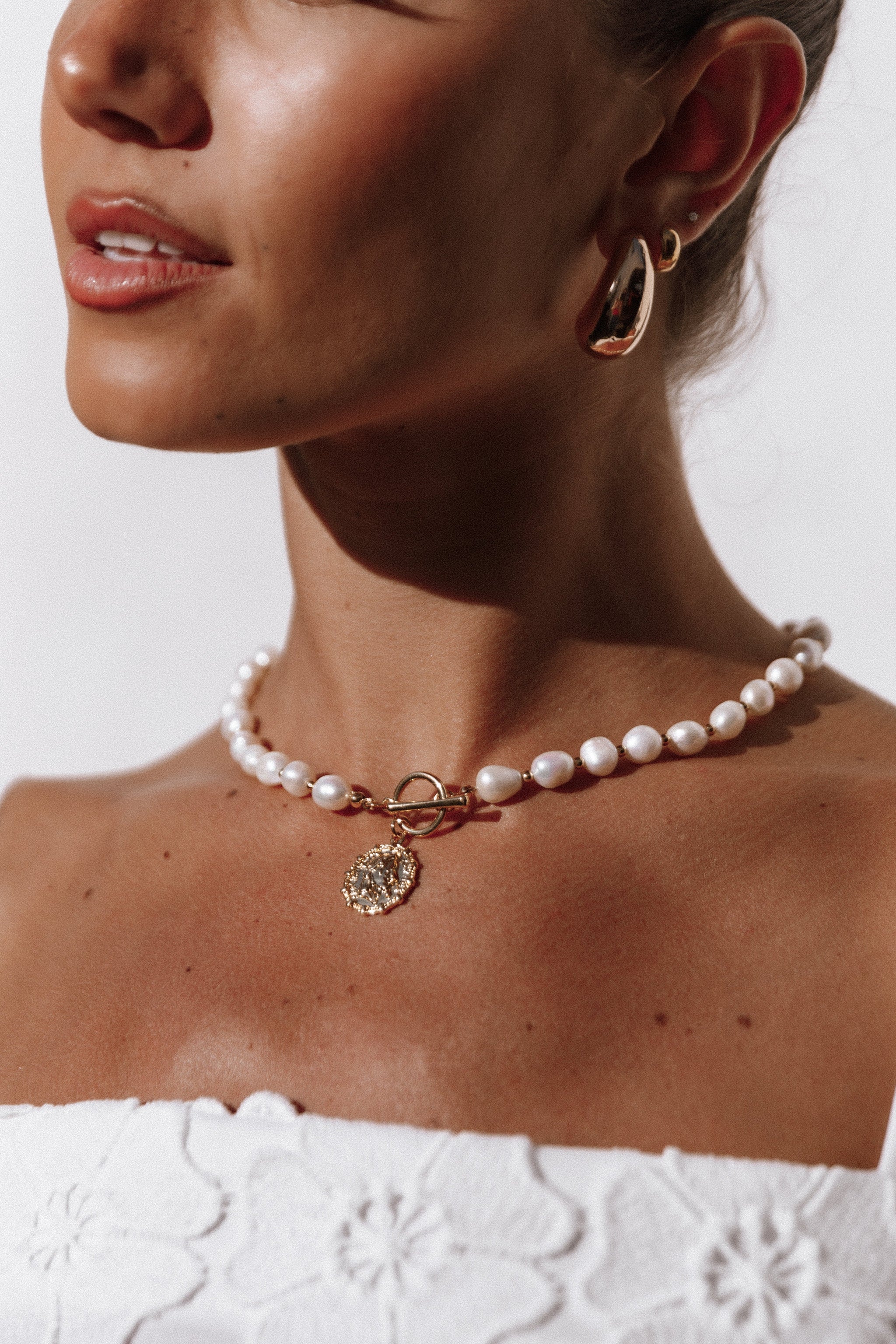 Flander Necklace - Gold | Petal & Pup