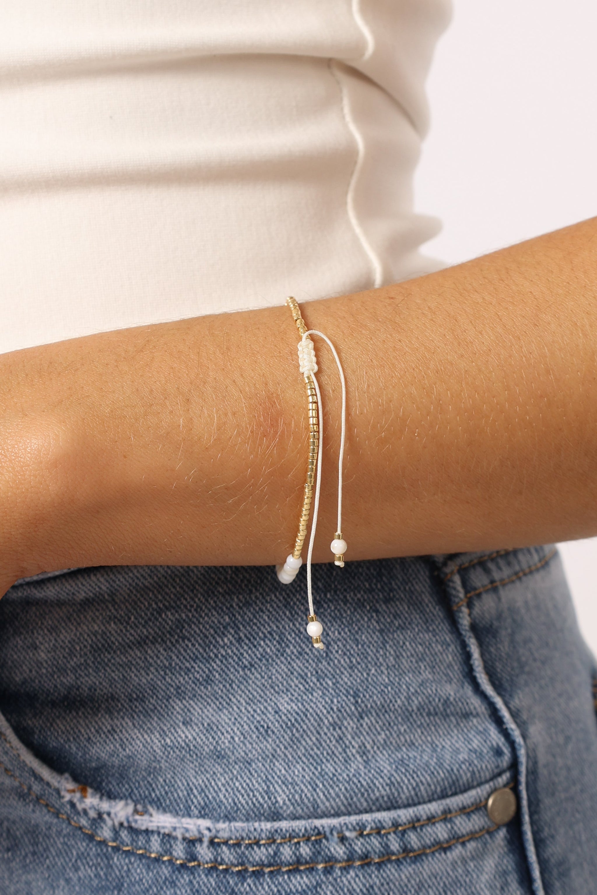 Rylee Bracelet - Gold | Petal & Pup
