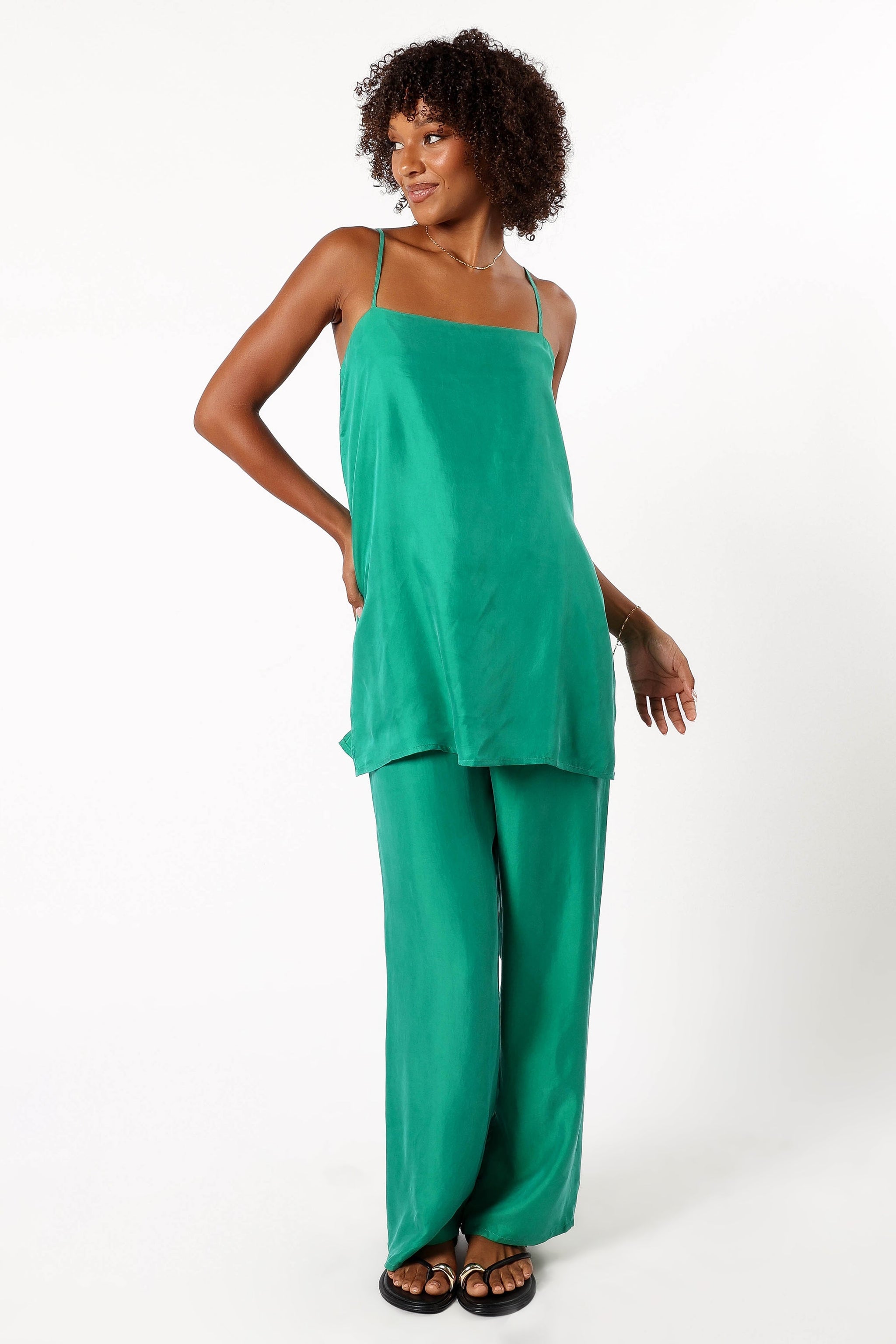 Tildy Pants - Green | Petal & Pup