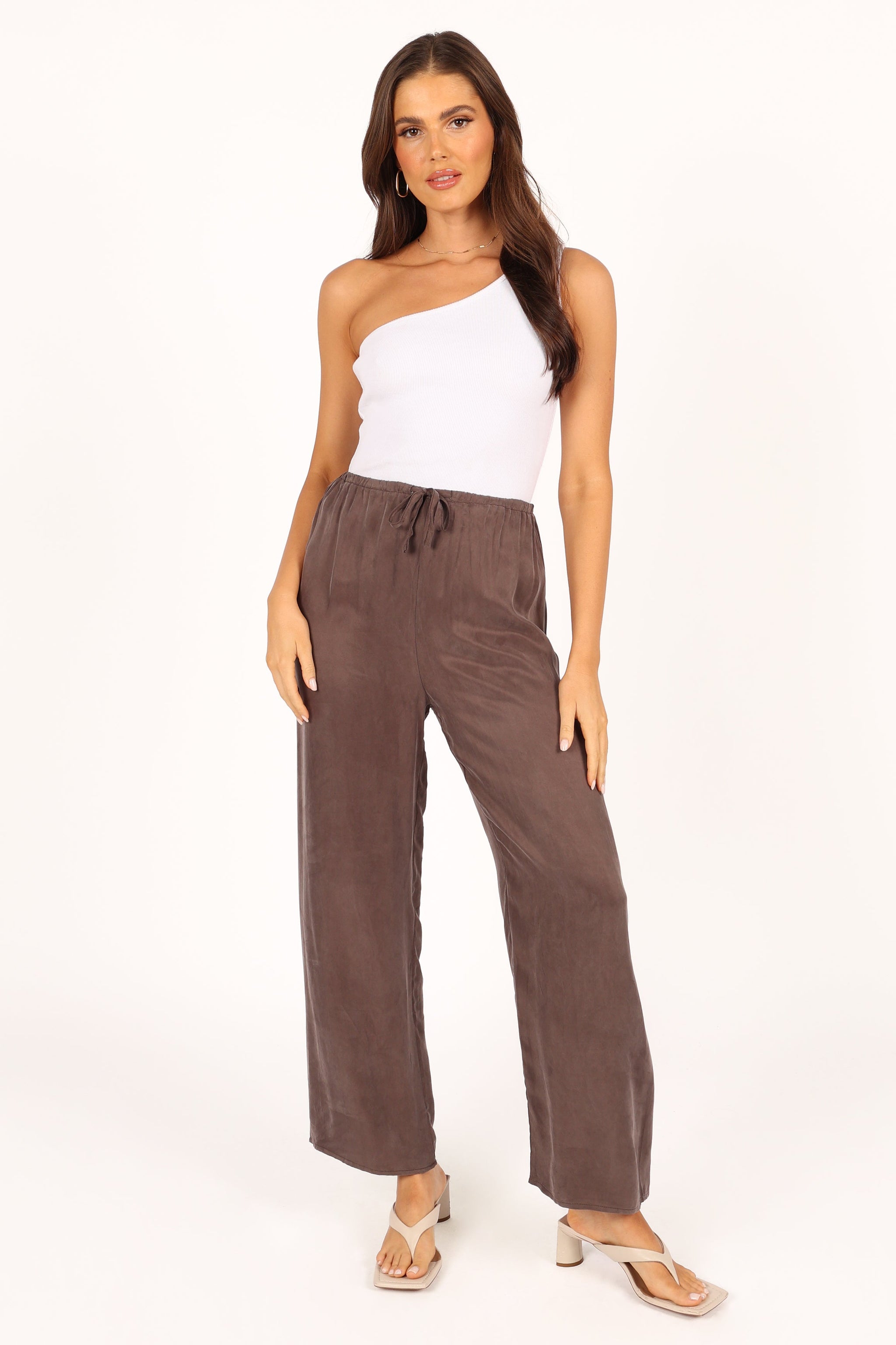 TILDY PANTS - WARM GREY | Petal & Pup