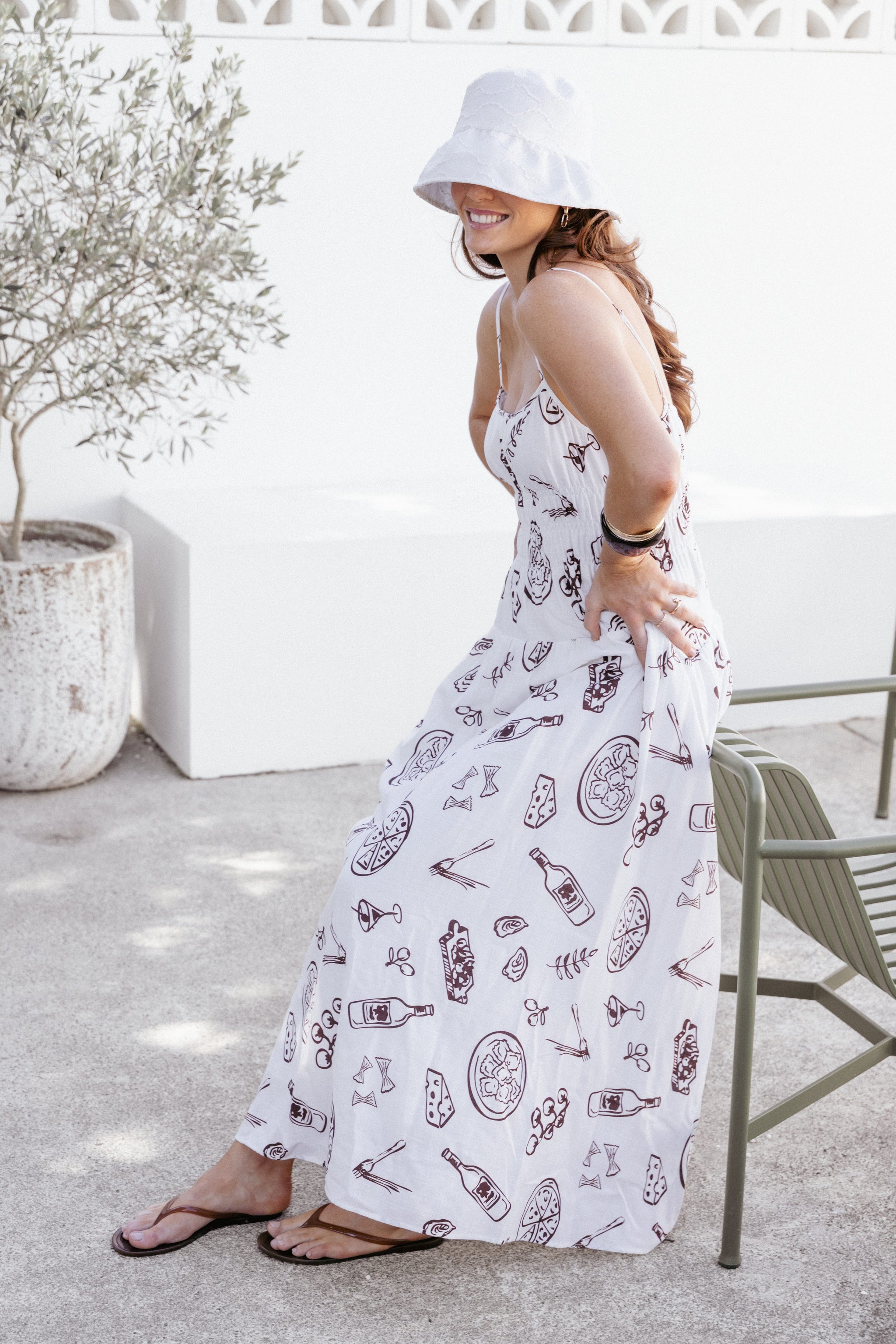 Brittany Maxi Dress - Alfresco | Petal & Pup