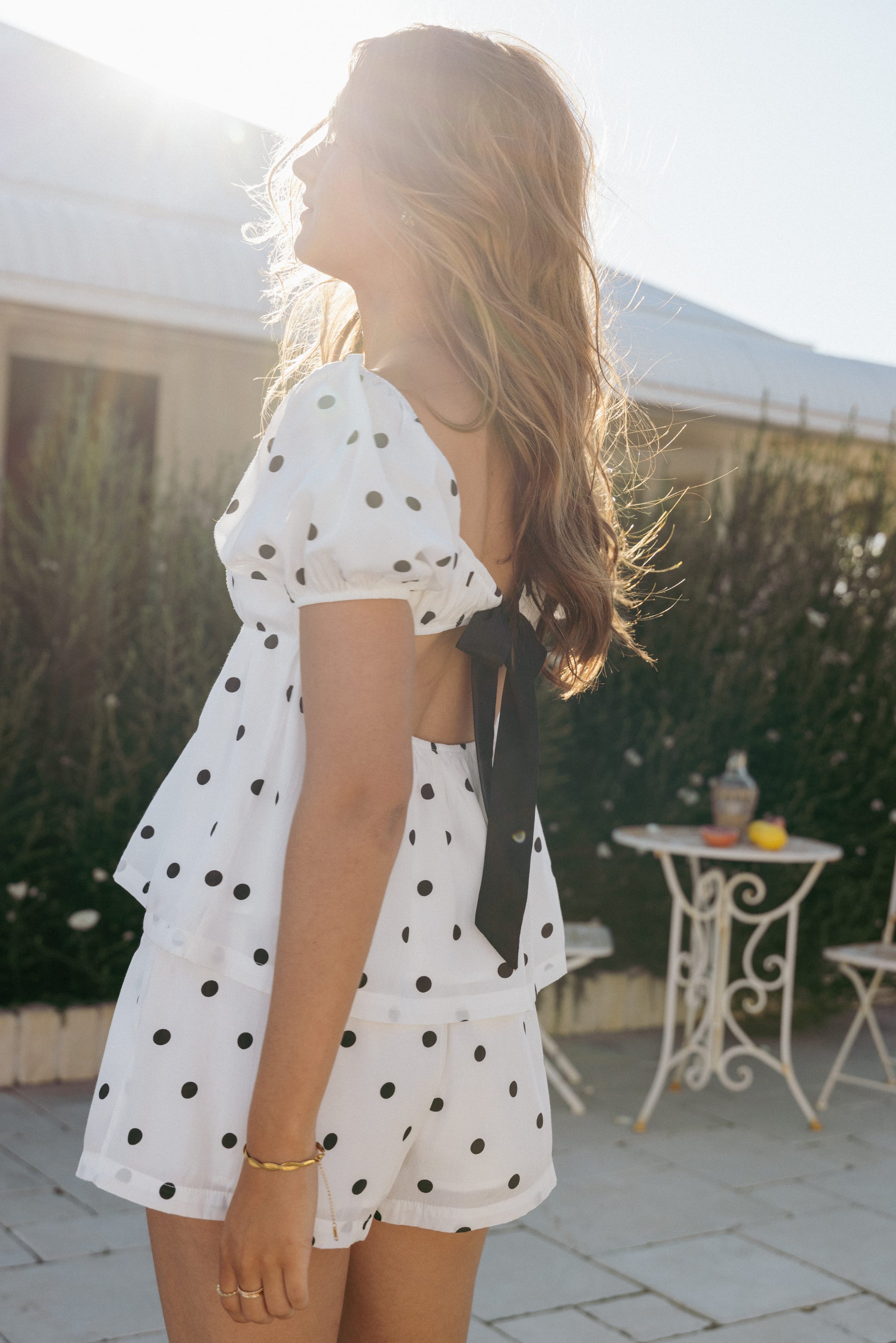 Julia Set - Black Polkadot | Petal & Pup