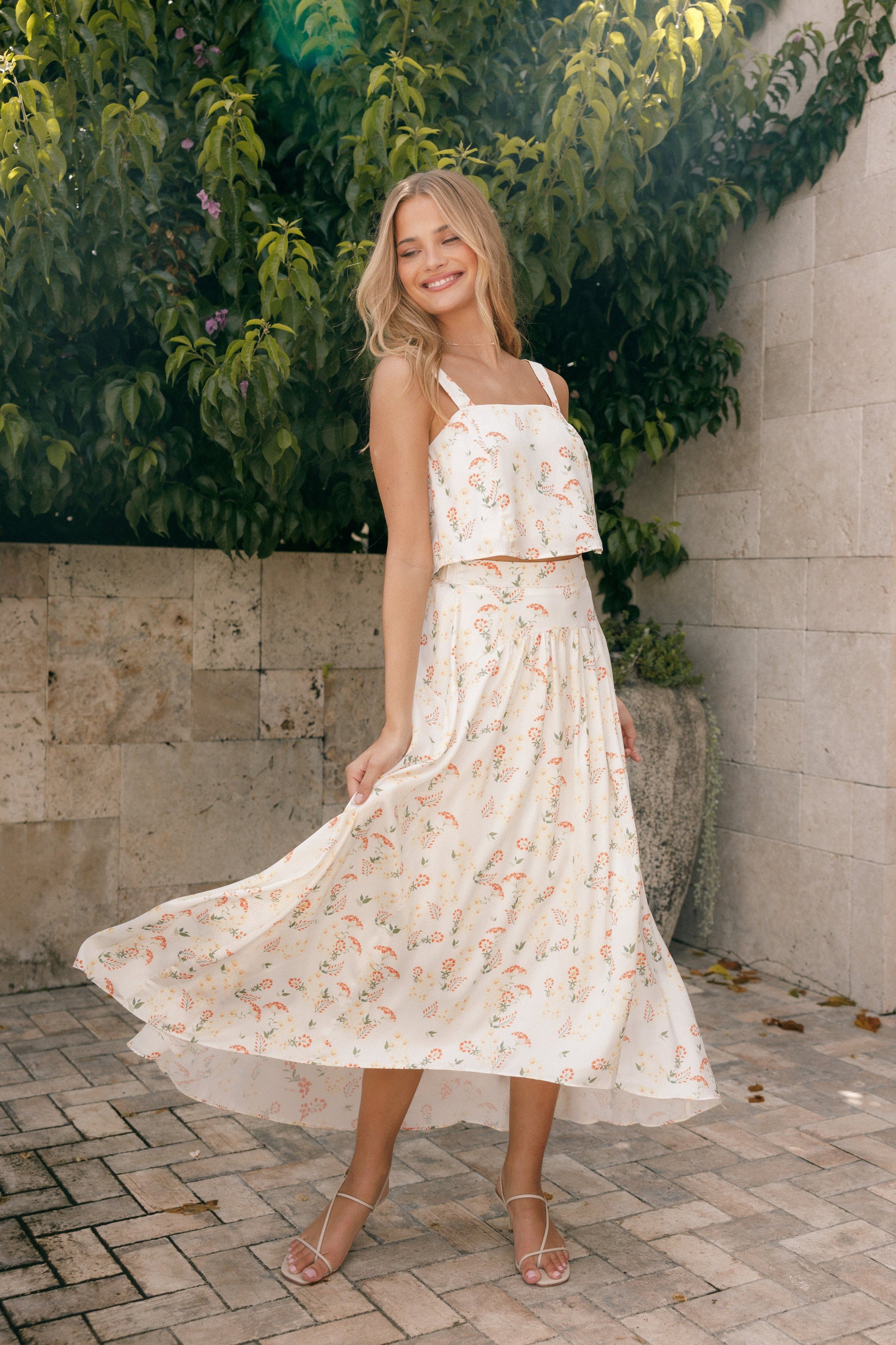Lulu Set - Yellow Floral | Petal & Pup