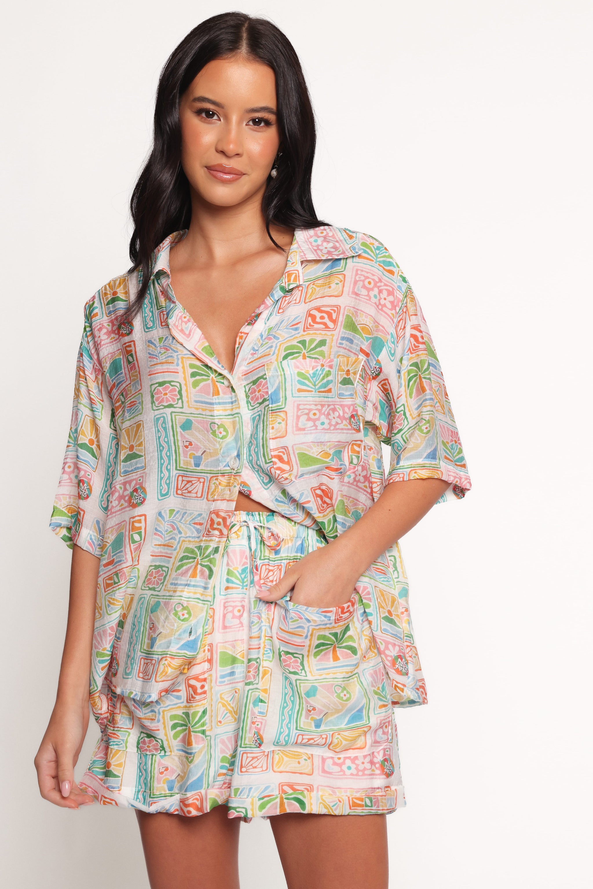 Mahlee Short Set - Multi | Petal & Pup
