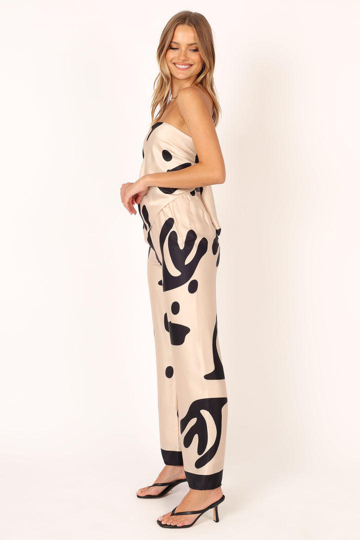 Milla Set - Cream/Black - Petal & Pup