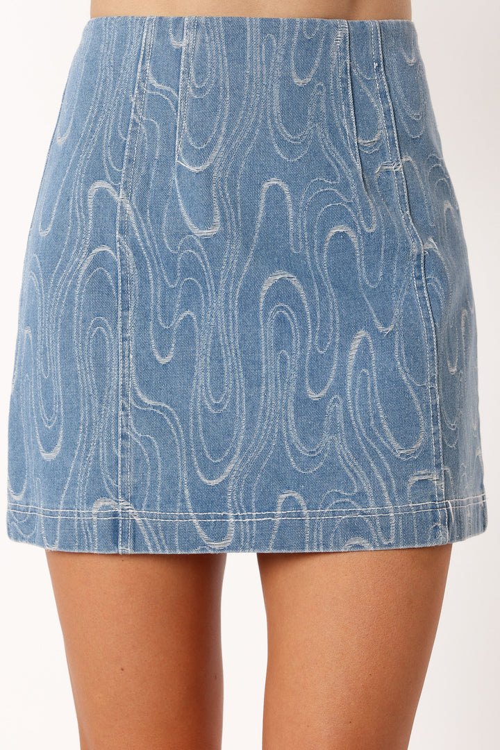 Tammy Two Piece Set - Blue Denim - Petal & Pup