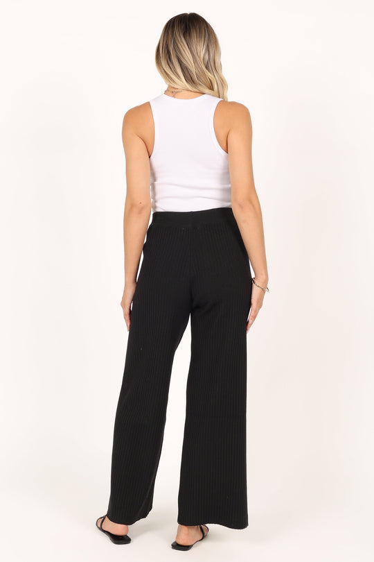 Pyrus Knit Pant - Black - Petal & Pup