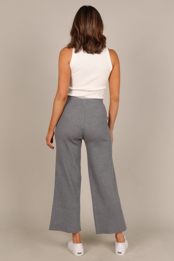 Pyrus Knit Pant - Dark Grey - Petal & Pup