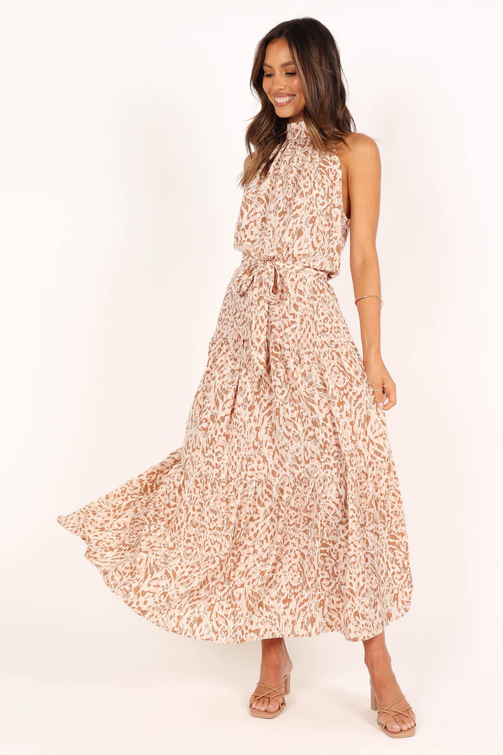 Bindi Maxi Dress - Animal Print - Petal & Pup